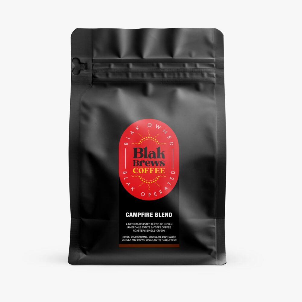 Campfire Coffee Blend | Whole Bean | Blak Brews - Australian Native Teas.
